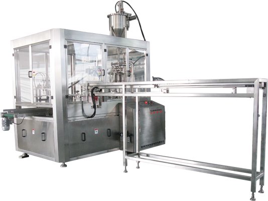 SKZL Series Standing Pouch Bag Filling and Lid Screwing Machine