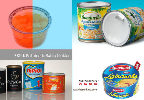 Easy Open Ends,Round “Peel-off” ends with Transparent Plastic Membrane,Peel off  Ends,Peel off  End,Easy Open End