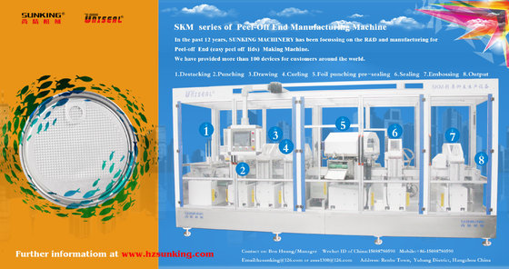 machine for plastic bottle aluminum easy open end，Machine for Hot Sale Aluminum foil lid peel off easy open end