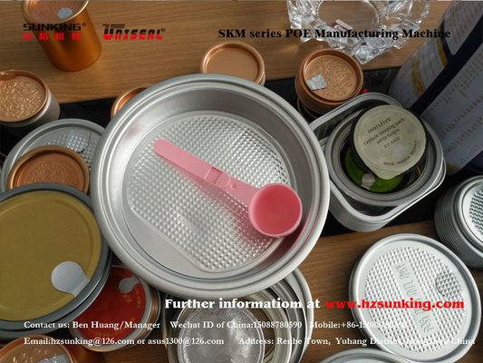 SIMPLE easy peel off end/lid making machine,1 lanes peel off end making mchine,ASIA CANTECH,CANMAKER,CANNED,THECANMAKER