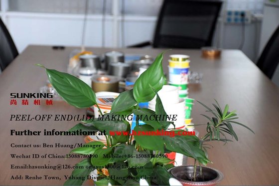 peel off lid,peel off lid making machine,CanTech，canfacts，canmaking，metalpackaging，canmakers，cannex fillex,cannex usa