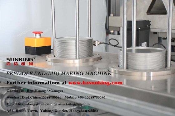 peel off lid making machine ,peel off lids,CanTech，canfacts，canmaking，metalpackaging，canmakers，cannex fillex,cannex usa