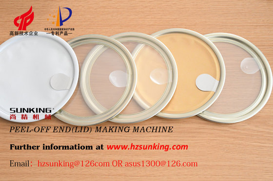 canends,easy peel off lid making machine,canned food,1/4 club can,metpack,canTech,peel off end,Cans,peel off lids