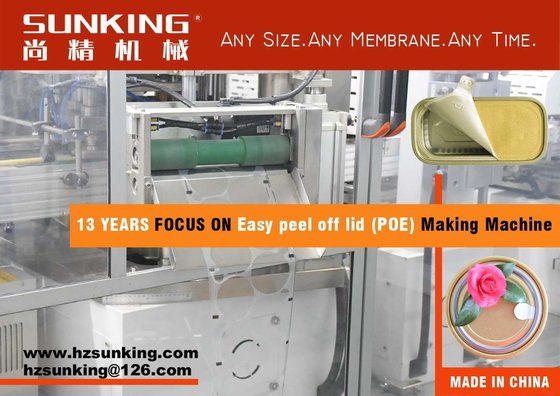 Pull Ring Tab Peel Off End Production Line，Easy pull metal ring cap for can,lids, caps, ends, easy open lids