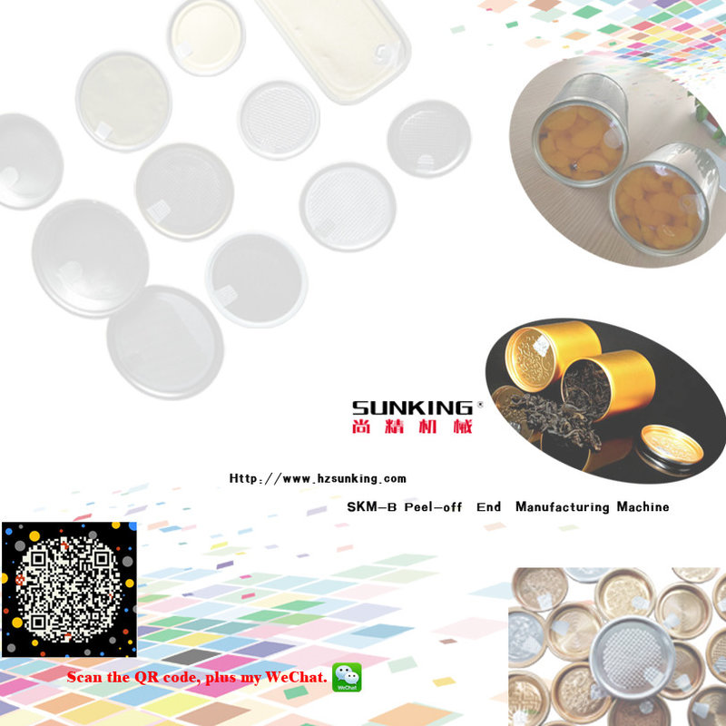 2 Lanes for Round Ends with D Shape and Fingerhole 1 lanes Peel-off  Ends  Making Machine Peel-off  End  Manufacturing
