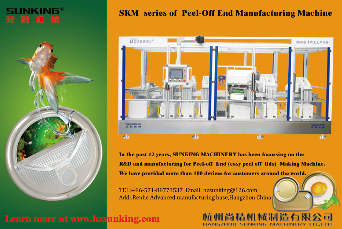 Peel-off  Ends  Making Machine,canmaker,CanTech,the canmaker,asia cantech,Machine for retort membrane for peel-off ends
