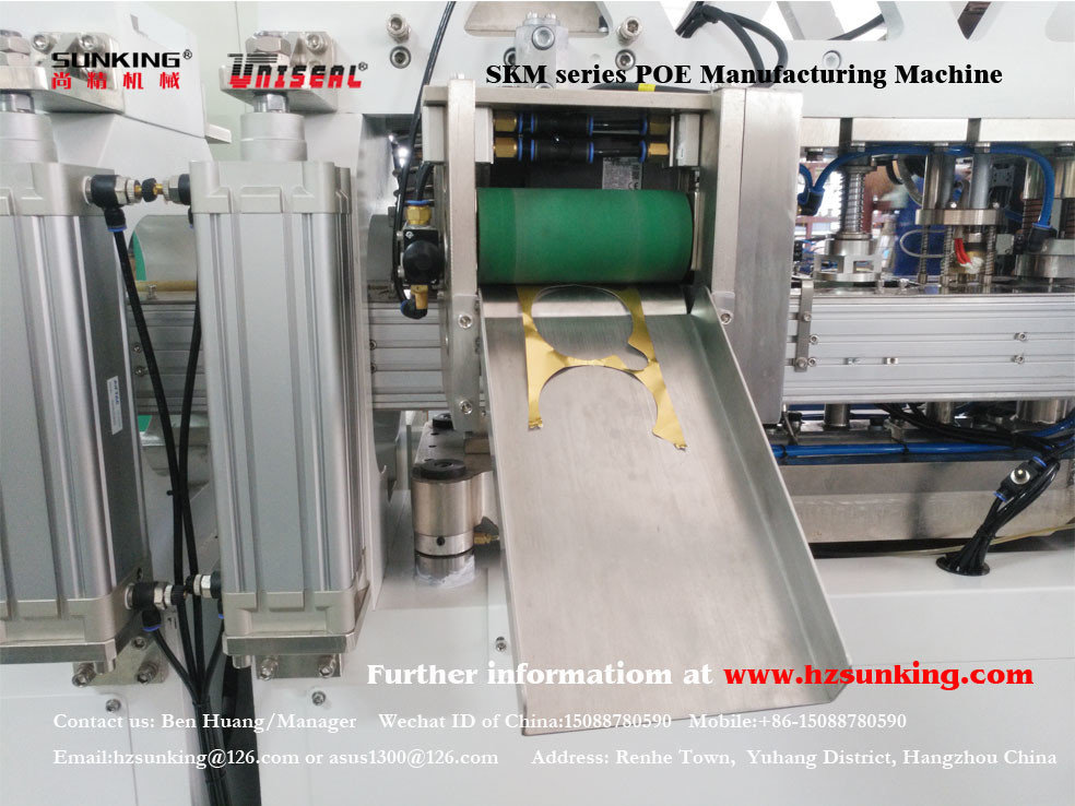 211#(65 mm dia) easy peel off end/lid making machine,1 lanes peel off end making mchine,sunking machine,peel off lid