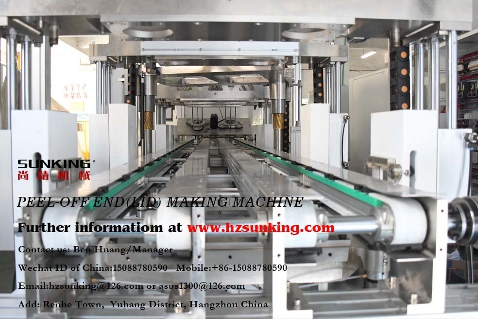 peel off lid making machine ,peel off lids,CanTech，canfacts，canmaking，metalpackaging，canmakers，cannex fillex,cannex usa