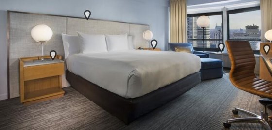 5-star High end  wooden luxury hotel bedroom furniture,hospitality casegoods，
