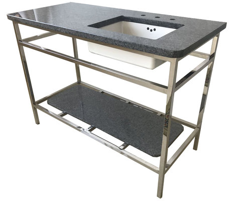 304# polishedfinish stainless steel metal hotel bathroom vanity/bathroom cabinet