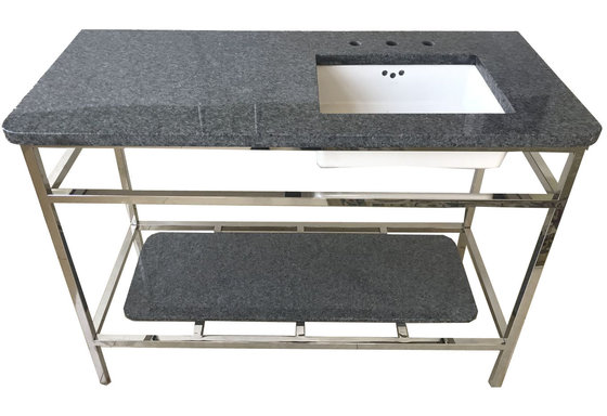 304# polishedfinish stainless steel metal hotel bathroom vanity/bathroom cabinet