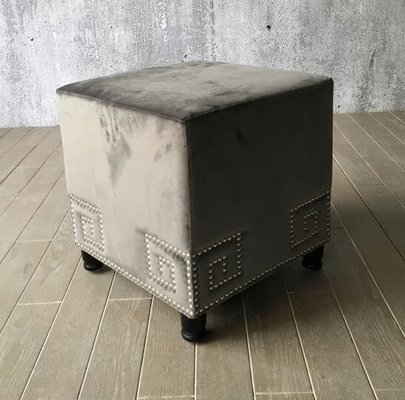Square Bedroom Fabric Bench , Folding Ottoman Bench Seat