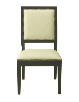 Beech wood red leather/pu  upholstery leisure chair/wooden dining chair/desk chair