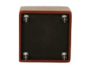 American style Square Bedroom leather/pu upholstery wheel storage ottoman