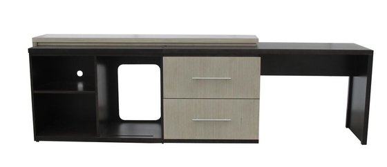 2-tone finish wooden desk&dresser unit/console / credenza for hotel bedroom furniture,hospitality casegoods