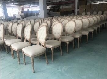 Gold Stacking Wedding louis dining chair rental event furniture,Antique french oak wood dining chair