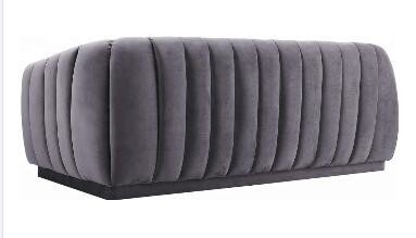 2018 new designEvent lounge furniture with velvet long back sofa for wedding,living room 3-seater sofa