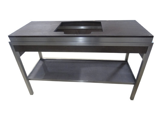 American star hotel Custom made polished stainless steel bathroom vanity base,bathroom cabinet for hotel