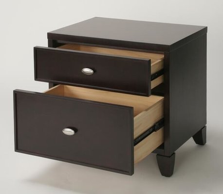 Walnut wood veneer double queen size headboard with night stands of hotel bedroom furniture,hospitality casegoods