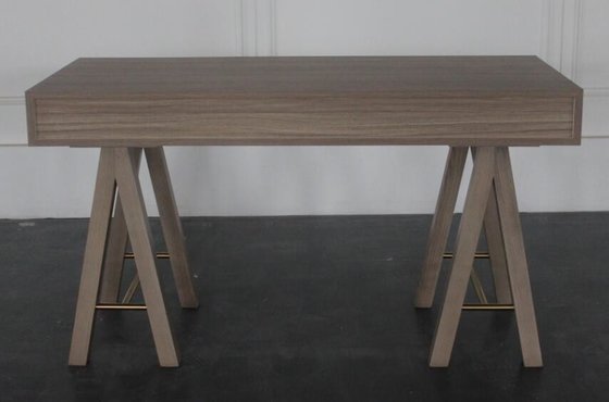 Formica laminate 3-drawer solid wood writing desk for hotel bedroom furniture,hospitality casegoods