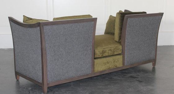 Modern velvet fabric french furniture  tufted chesterfield sofa for home design,3-seater custom made sofa for home