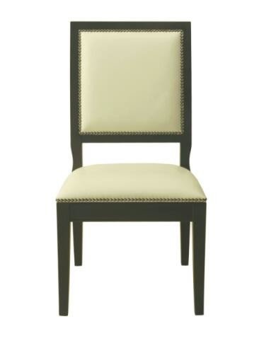 Beech wood red leather/pu  upholstery leisure chair/wooden dining chair/desk chair