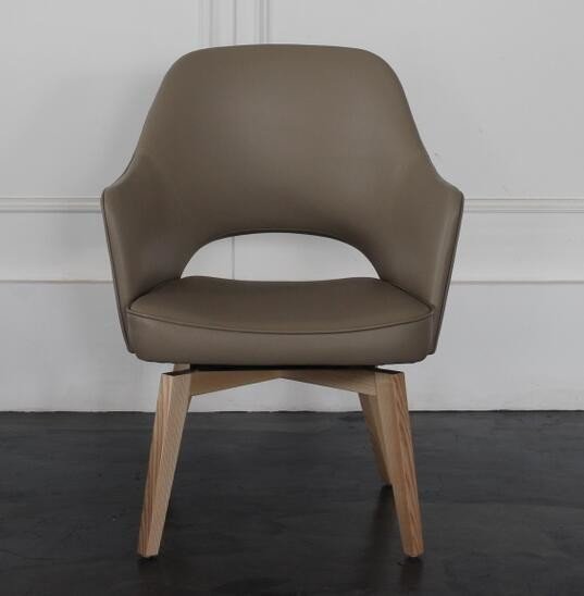 Modern wholesale beech wood pu upholstery dining chairs, arm chair,side chair for dining rooms