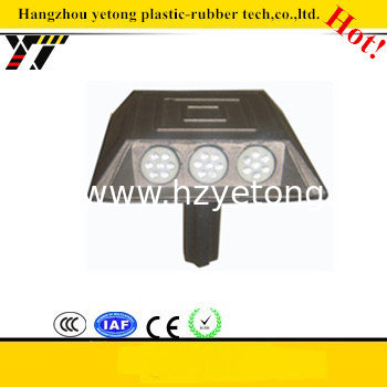 3*7 cat eye glass beads reflective Aluminum road studs