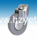 industrial wheels, grey rubber wheels, PU heavy duty wheels, black rubber heavy duty wheel