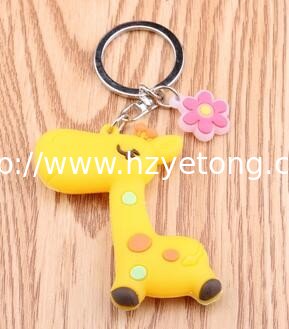 Rubber cartoon Keychain -  Hot sale