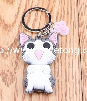 Rubber cartoon Keychain -  Hot sale