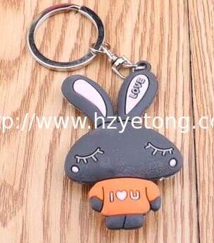 Rubber cartoon Keychain -  Hot sale