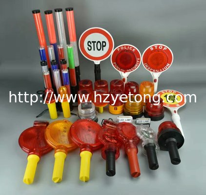 Rechargeable traffic baton with hook and magnet water proof