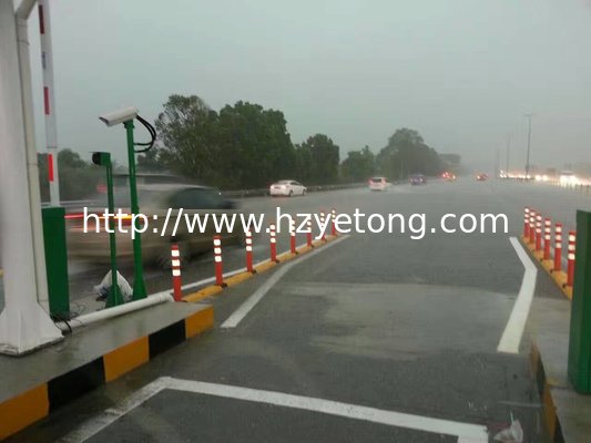 TPU WARNING POST DELINEATOR spring post Road Flexible Delineator traffic  Bollard