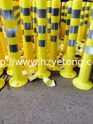 TPU WARNING POST DELINEATOR spring post Road Flexible Delineator traffic  Bollard