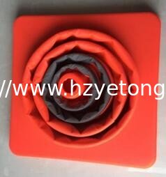 Portable telescopic traffic cone  folding traffic cone