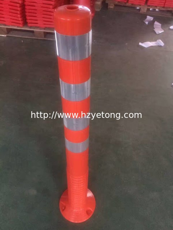 TPU WARNING POST DELINEATOR spring post Road Flexible Delineator traffic  Bollard