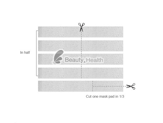 Beauty salon facial shapping 5D lift peptides mask