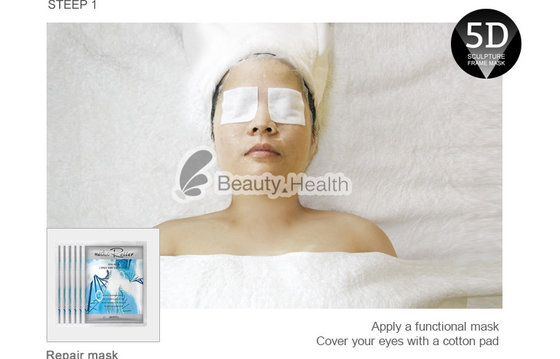 Beauty salon facial shapping 5D lift peptides mask