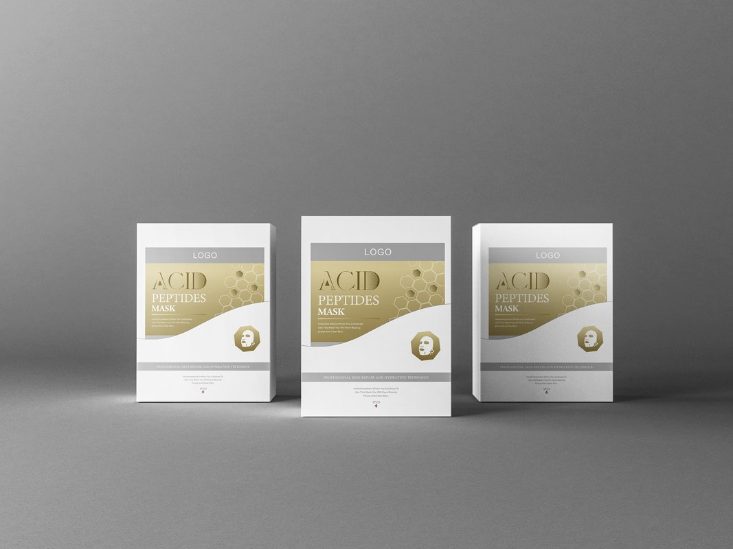 facial whitening hydrating for Acid peptides repair facial mask Hyaluronic acid mask
