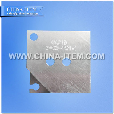 China IEC60061-1 GU10 7006-121-1 "GO" and "NOT GO" Gauge for GU10 Cap Gauge Test supplier