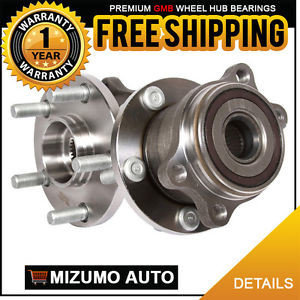 China 2 New Rear Left and Right Wheel Hub Bearing Assembly Pair w/ ABS GMB 760-0010 supplier