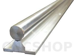 China CNC 25mm FULLY SUPPORTED LINEAR RAIL SHAFT CNC ROUTER SLIDE BEARING ROD supplier