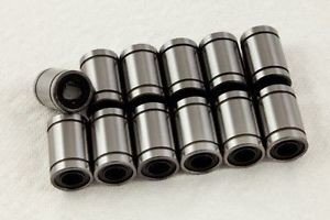 China 12PCS LM6UU 6mm Linear Ball Bearing Bush Bushing 6mmx12mmx19mm For CNC Series supplier