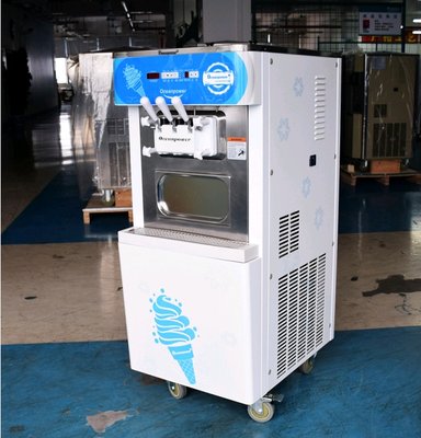 Frozen Yogurt machine Soft Ice Cream Machine adopt by Chill,Yogurberry.OceanPower OP138C Floor Standing.Very Reliable.
