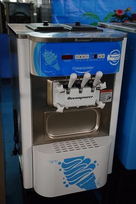 Aspera compressor.30L/H.OP130 Table Top Soft Ice Cream Machine Frozen Yogurt Machine.