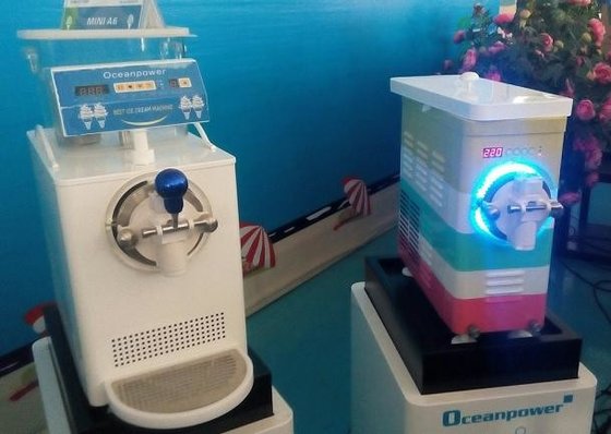 8L/hour Commercial ice cream maker Oceanpower Sunny A6 for ice cream,frozen yogurt