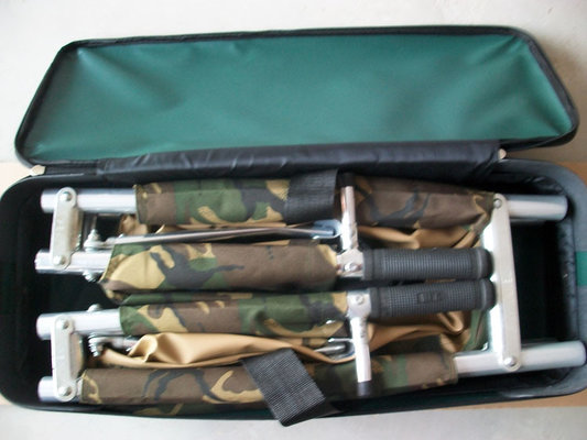 Light Weight Aluminum Ambulance Double Fold Stretcher