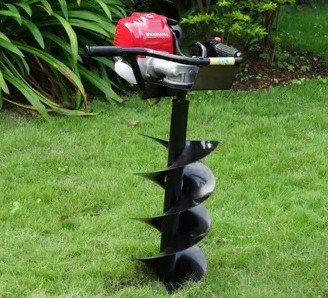 Four-stroke single high power, such as drill hole digger hammers tree planting machine