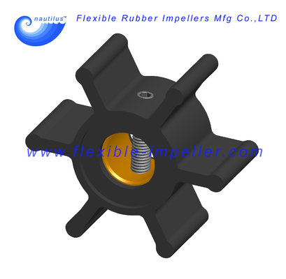 Flexible Rubber Impellers for Marine Engine Raw Water Pumps Replace Jabsco Impeller 673-0001